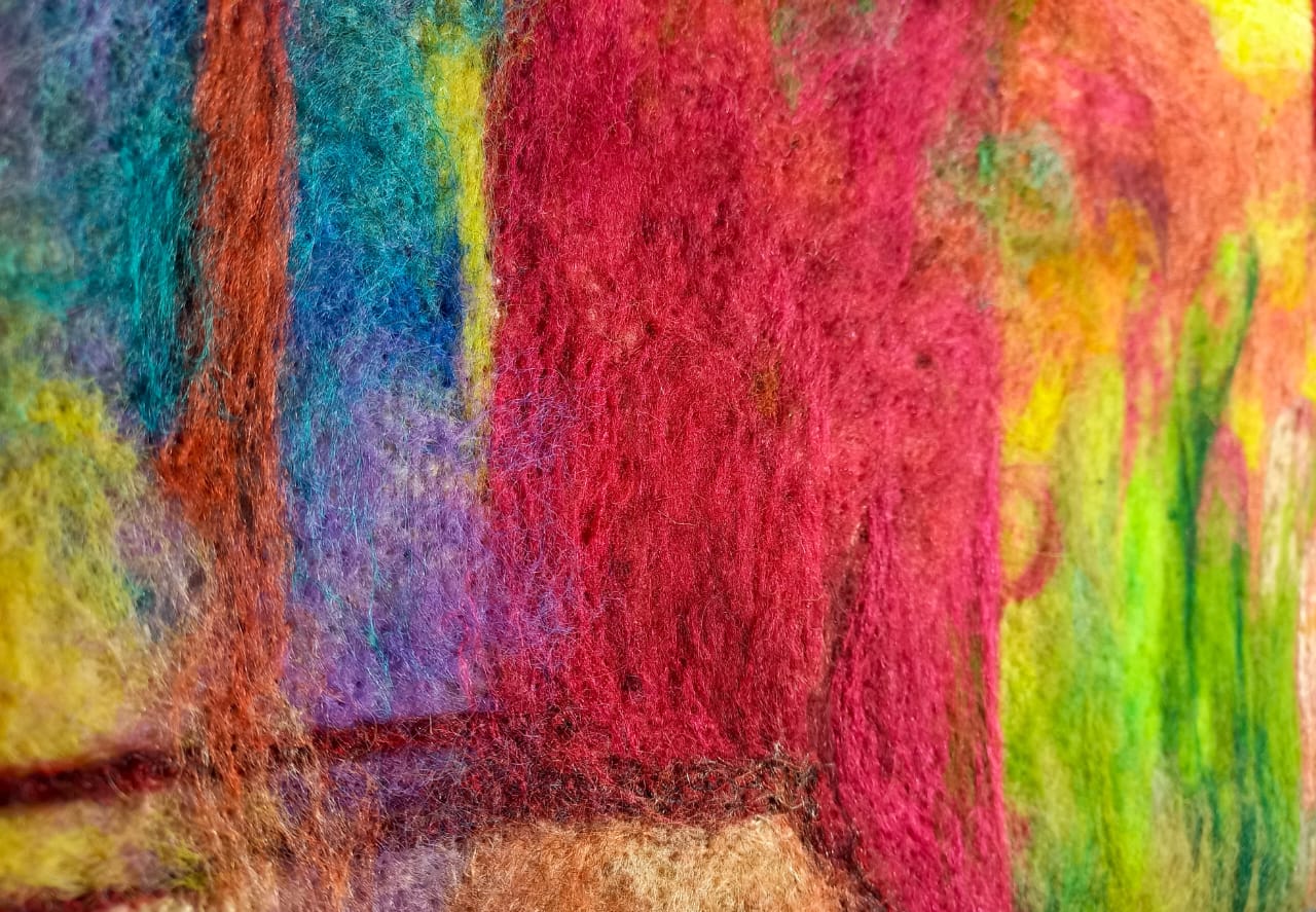 Libera tu creatividad con vellones y aguja - Gabriela Soria - El Rojas ...